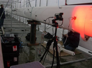 Dynamic loading on a yacht mast - isi-sys